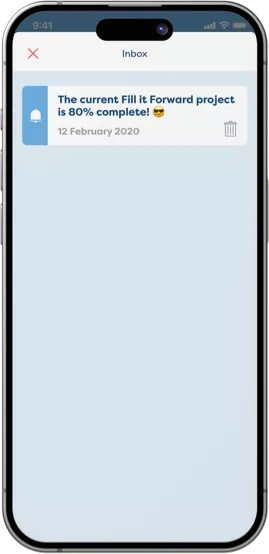 App - Fill it Forward